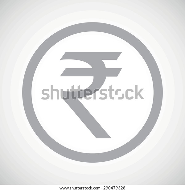 Indian Rupee Icon Stock Vector (Royalty Free) 290479328