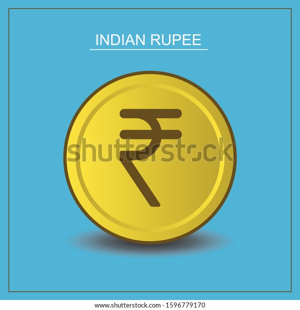 Indian Rupee Icon Vector Illustration Design Stock Vector (Royalty Free ...
