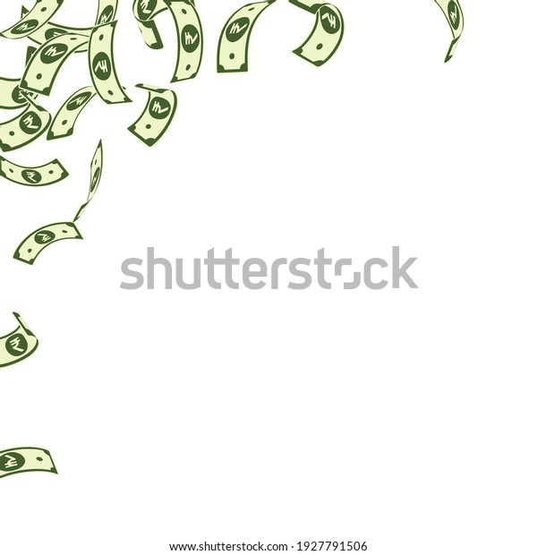 Indian Rupee Notes Falling Floating Inr: Vector có sẵn (miễn phí bản ...