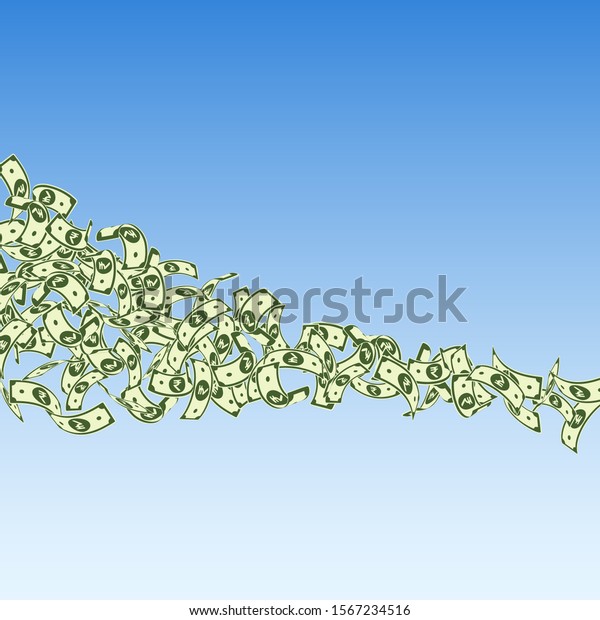 Indian Rupee Notes Falling Small Inr Stock Vector (Royalty Free ...