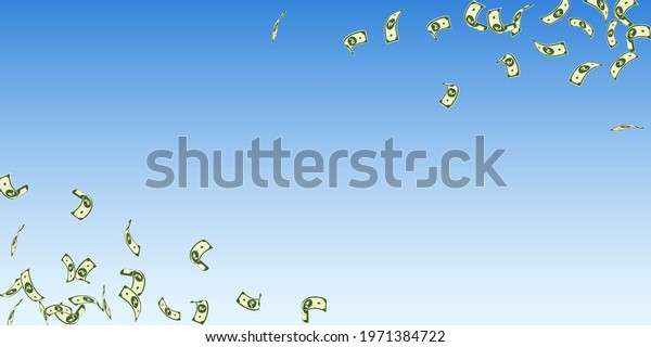 Indian Rupee Notes Falling Sparse Inr Stock Vector (Royalty Free ...
