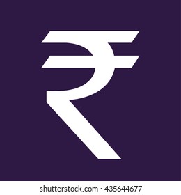 Indian Rupee Symbol Vector Icon Stock Vector (Royalty Free) 712562458 ...