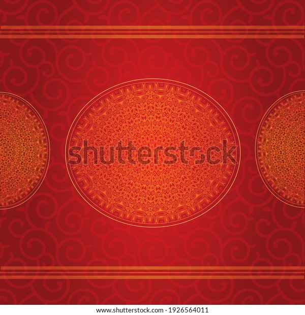 Indian Traditional Patterns Shows Attractive Design Stock Vector ...