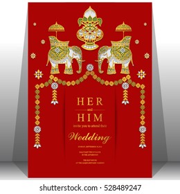 2,999 Elephant vector wedding Images, Stock Photos & Vectors | Shutterstock