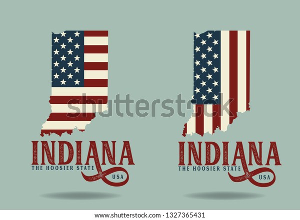 Indiana State Logo Design Concept Nickname: เวกเตอร์สต็อก (ปลอดค่า ...