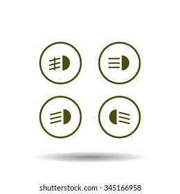 438 imagens de Rear fog light symbol Imagens, fotos stock e vetores ...