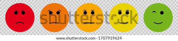 Indicator Moods Bad Good Mood Meter Stock Vector (Royalty Free ...