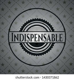 Indispensable Dark Emblem Vector Illustration Detailed Stock Vector ...