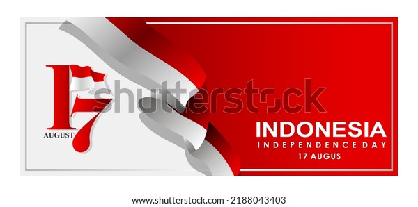 Indonesia Independence Day 17 Agustus 库存矢量图（免版税）2188043403 | Shutterstock
