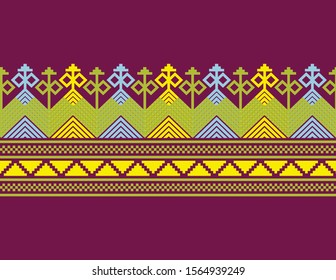Indonesian Batik Songket Pattern Vector Stock Stock Vector (Royalty ...