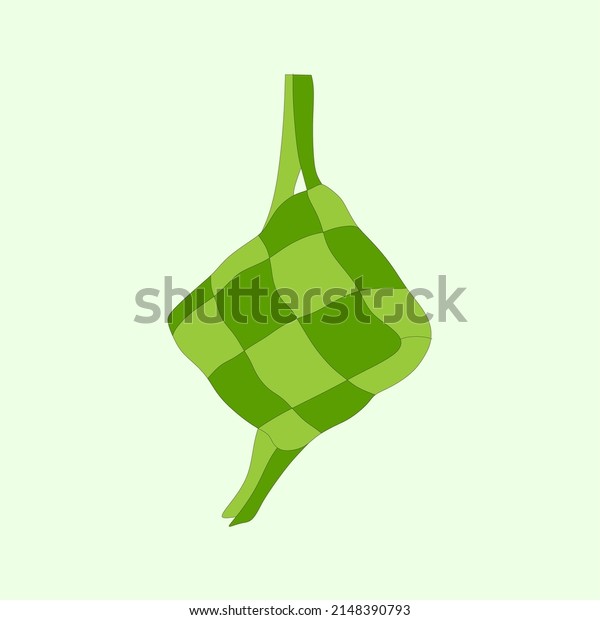 Indonesian Original Ketupat Logo Vector: เวกเตอร์สต็อก (ปลอดค่า ...