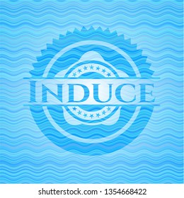 Induce Water Wave Concept Badge Stock Vector (Royalty Free) 1354668422 ...
