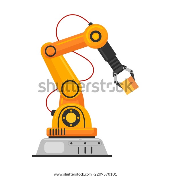 Industrial Arm Robotic Claws Different Sizes Stock Vector (Royalty Free ...