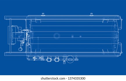 128 Boiler blueprint Stock Vectors, Images & Vector Art | Shutterstock