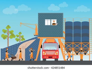 24,296 Cement and plant Stock Illustrations, Images & Vectors ...