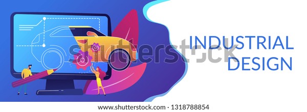 Industrial Designers Computer Drawing Blueprint Modern: เวกเตอร์สต็อก ...