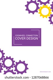 Industrial Engineering Background Vector Minimal Flat Stock Vector ...