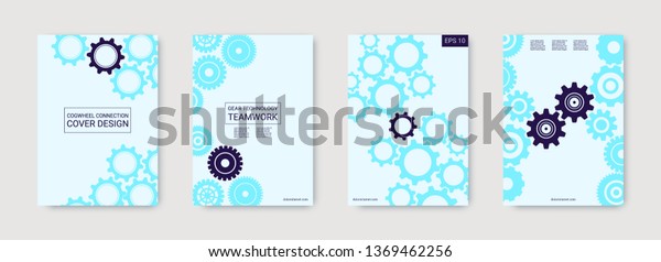 Industrial Engineering Background Vector Minimal Flat Stock Vector ...
