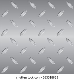 Industrial Floor Pattern Metal Texture Metal Stock Vector (Royalty Free ...