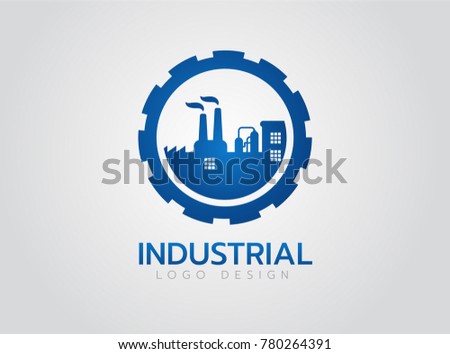 Industrial Logo Design Stock Vector (Royalty Free) 780264391 - Shutterstock