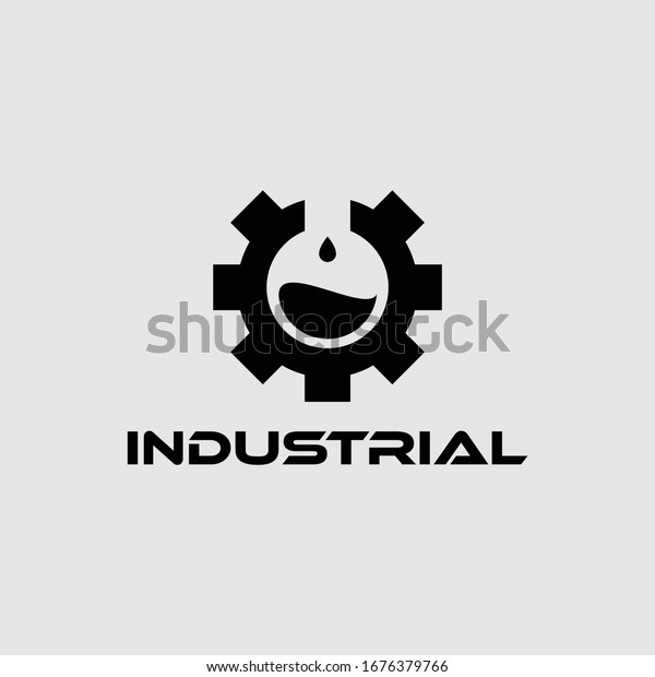 Industrial Logo Vector Design Idea Stock Vector (Royalty Free ...