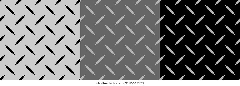 Industrial Metal Surface Texture Seamless Pattern Stock Vector (Royalty ...