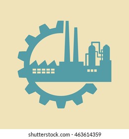Industrial Vector Icon: เวกเตอร์สต็อก (ปลอดค่าลิขสิทธิ์) 463614407 ...