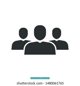 Group Team Iconteamleadership Vector Illustration: เวกเตอร์สต็อก (ปลอด ...