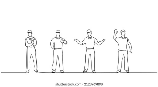 62 Workman Full Body Stock Vectors, Images & Vector Art | Shutterstock