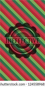 Ineffective Christmas Badge Background Stock Vector (Royalty Free ...