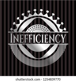 Inefficiency Silvery Emblem Badge Stock Vector (Royalty Free ...