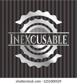 Appendices Silver Emblem Badge Vector Illustration Stock Vector ...