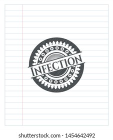 Wrung Pencil Strokes Emblem Vector Illustration Stock Vector (Royalty ...