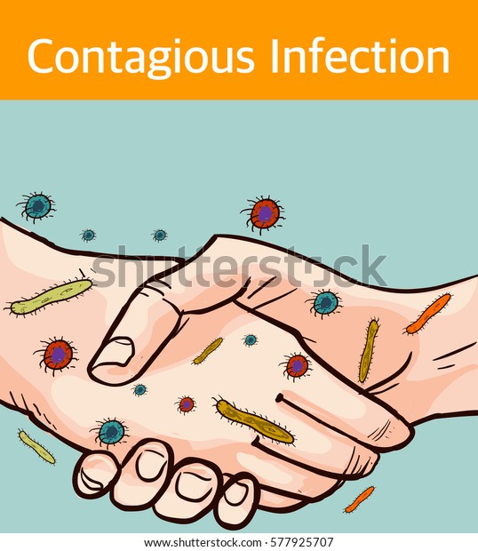 Infectious Diseases Vector Illustration 스톡 벡터(로열티 프리) 577925707 ...