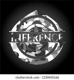 Inference On Grey Camo Texture Stock Vector (Royalty Free) 1230450166 | Shutterstock