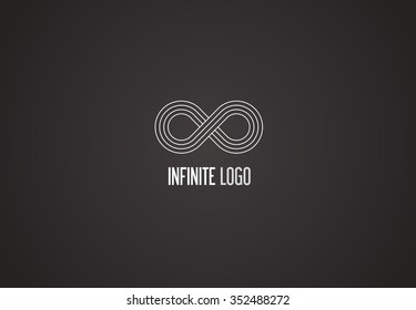 Infinite Icon Logo Design Template Limitless Stock Vector (Royalty Free ...