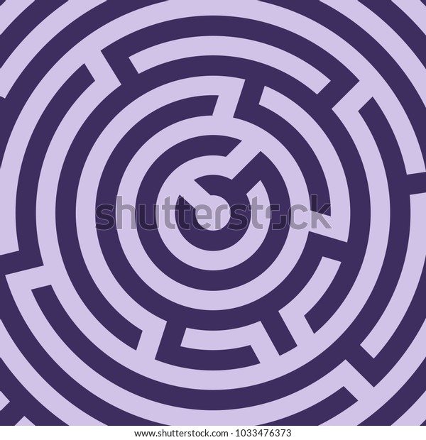 Infinite Maze Abstract Labyrinth Background Vector Stock Vector ...