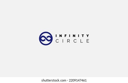 Infinity Circle Symbol Sign Infinite Icon Stock Vector (Royalty Free ...