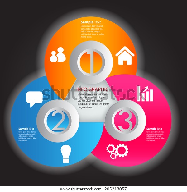 Infinity Cycle Modern Creative Design Template Stock Vector (Royalty ...