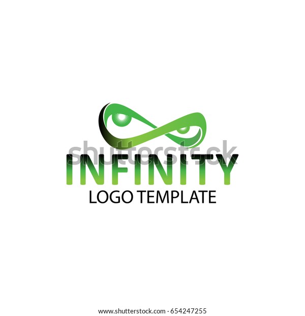 Infinity Eye Logo Optical Clinic Glasses Stock Vector (Royalty Free ...