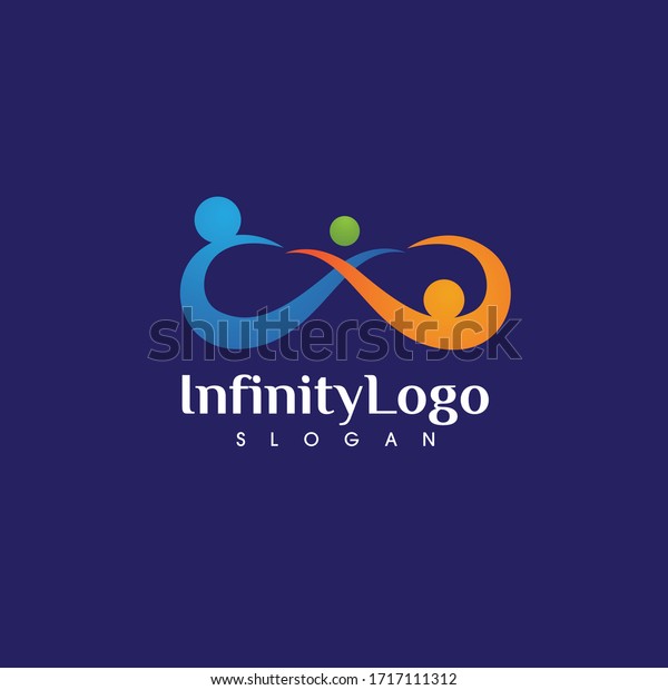 Infinity Family Care Logo Vector Stock Vector (Royalty Free) 1717111312 ...