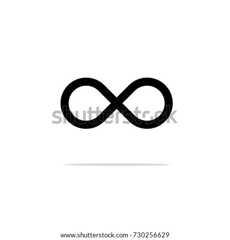 Infinity Icon Infinite Energy Symbol Sign Stock Vector (Royalty Free ...