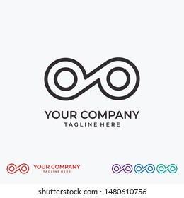 Infinity O Letter Icon Logo Design Stock Vector (Royalty Free) 1480610756