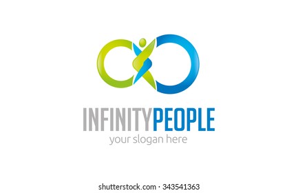 Infinity People Logo Stock Vector (Royalty Free) 343541363 | Shutterstock