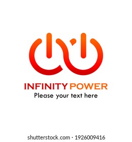 Infinity Power Logo Template Illustration Stock Vector (Royalty Free ...