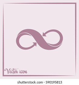 Infinity Sign Stock Vector (Royalty Free) 590195813 | Shutterstock