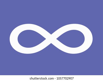 Infinity Sign Flag Design Illustration Stock Vector (Royalty Free ...