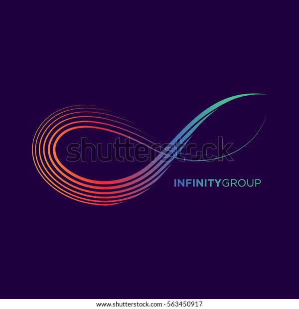Infinity Symbol Design Stock Vector (Royalty Free) 563450917