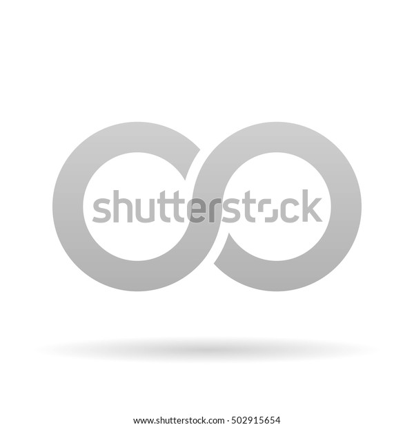 Infinity Symbol Icon Aka Lemniscate Looks 스톡 벡터(로열티 프리) 502915654 ...