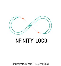 Infinity Symbol Logo Start Company Stock Vector (Royalty Free ...